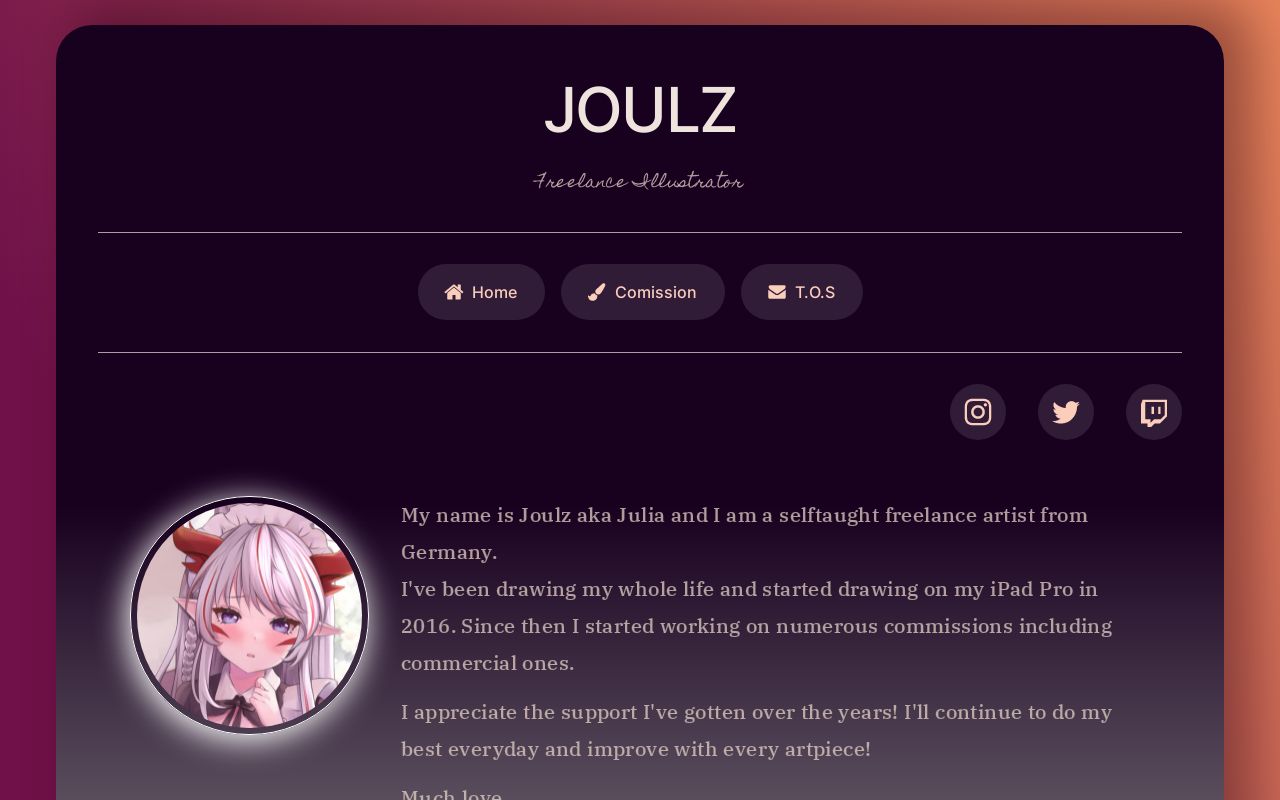 Home [joulz.carrd.co]